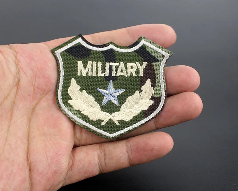 Military Machine Embroidery Patches – HERO 1929